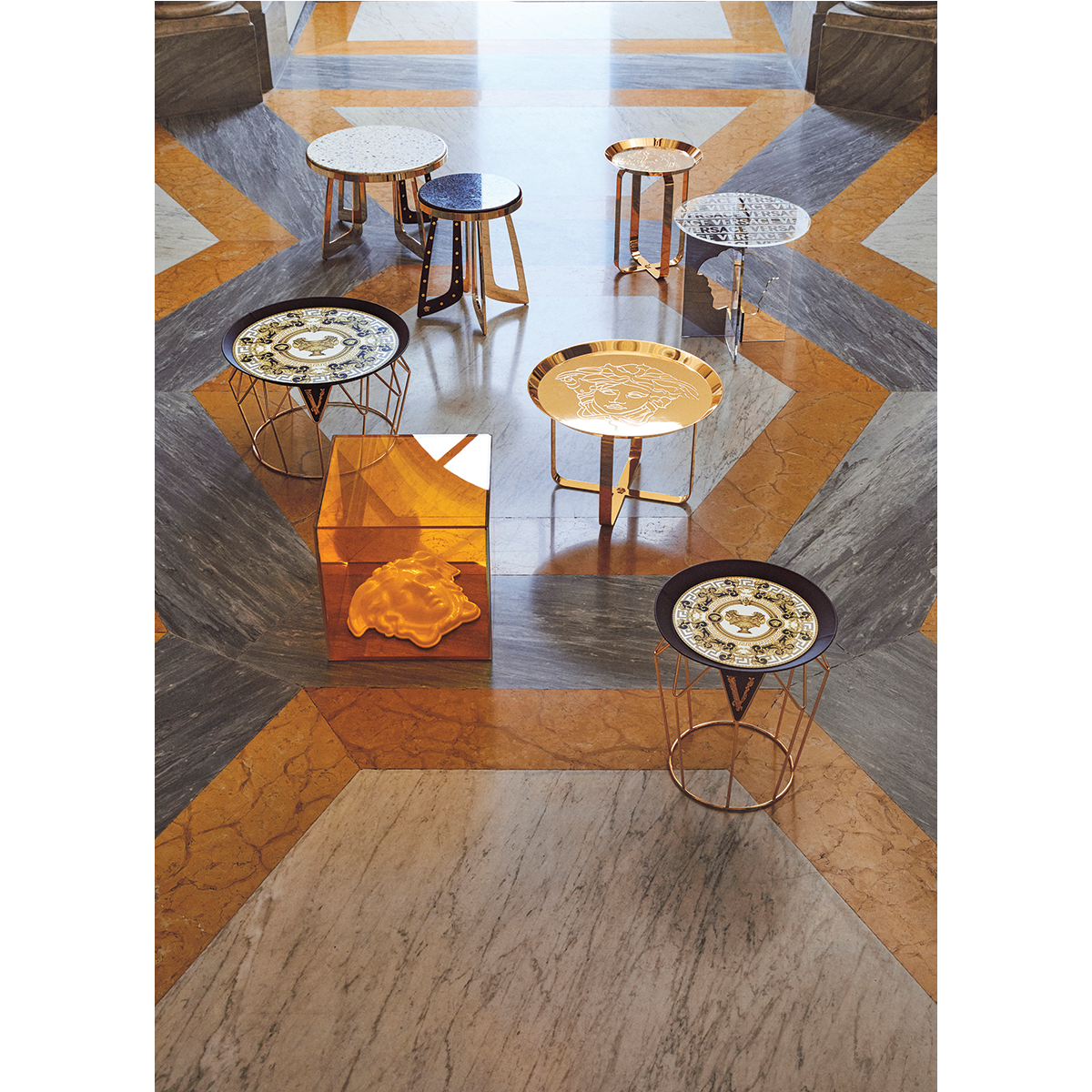 Medusa Carezza Side Table – Major Interiors Inc.