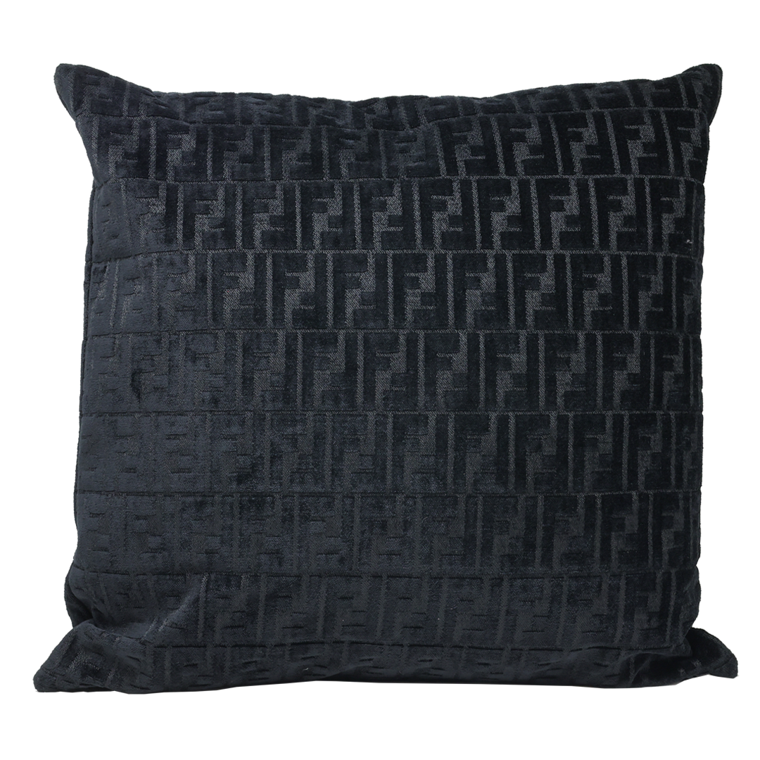 Fendi FF all over Cushion - Black – Major Interiors Inc.